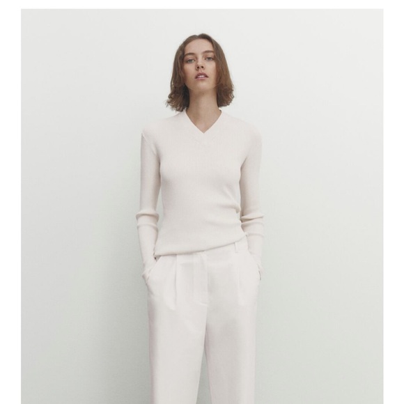 Massimo Dutti | Sweaters | Nwt Massimo Dutti Cotton And Silk Top | Poshmark